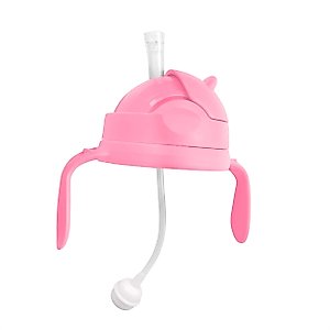 ANPEI 3-in-1 Weighted Straw Sippy Cup Conversion Kit for Comotomo Bottles | Versatile, Leak-Proof - Easy-to-Use Solution for Babies and Toddlers | Compatible with 5oz & 8oz Bottle (Pink)