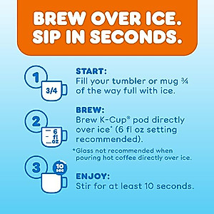 Dunkin' Cold Coffee, 60 Keurig K-Cup Pods