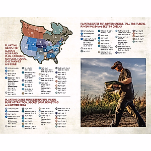 Whitetail Institute Alfa-Rack Plus Deer Food Plot Seed, Perennial Blend of Deep-Root Forages That Thrive on Hilltops and Hillsides, Highly Nutritious and Attractive to Deer, 16.5 lbs (1.25 acres)