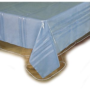 SOFINNI Clear Plastic Tablecloth Protector, Table Cloth Vinyl (60" x 120")