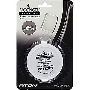 RTOM MoonGel Damper Pads, Clear (MGC)