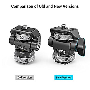 SMALLRIG Field Monitor Mount Monitor Holder Swivel and Tilt Adjustable with Cold Shoe Mount for 5" and 7" Monitor - 2905