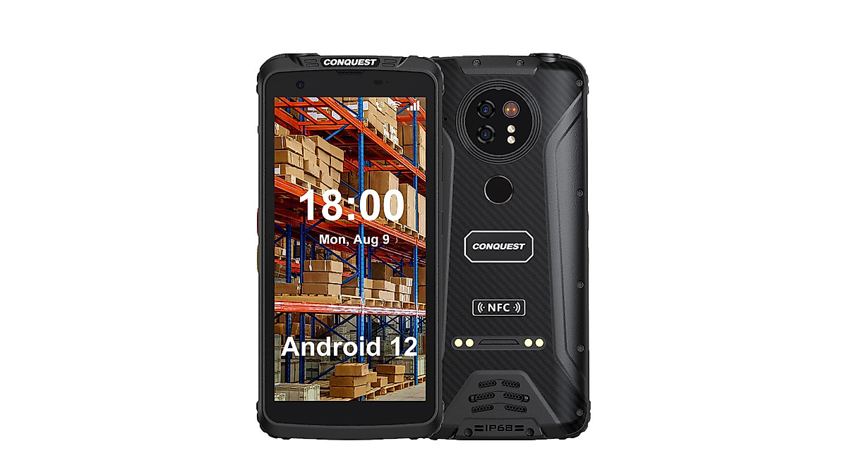 Conquest F5 Rugged Smartphone with 8000mAh Battery