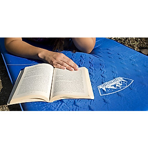 Estera Outdoors Lightweight Self Inflating Air Mattress, Foam Sleeping Mat, Camping Sleep Pad with Stuff Sack