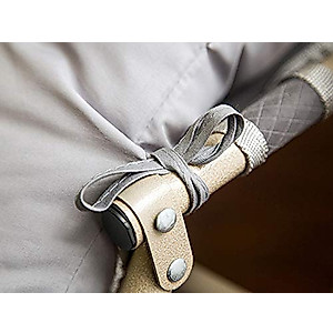 LUYAJYI Patio Lounger Cushion Indoor/Outdoor Lounger Cushion with Laces Recliner Bench Cushion for Non-Slip Garden Furniture, 19X63INCH Gray 19X63X3INCH