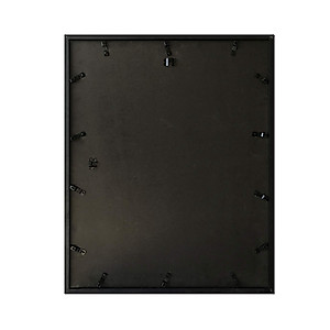 A PLUS MAX 20x24 Picture Frame, Black 20x24 Frame for 16X20 Photo (20x24 without Mat), Hangers for Horizontal or Vertical Display, Pack of 2