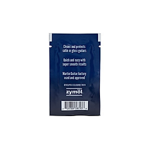 Martin Guitar Luxe by Martin Guitar Detailer, Single-Use Cleaning and Detailing Cloth for Guitars, (18A0111)