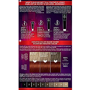 Schwarzkopf Keratin Color Permanent Hair Color Cream, 5.6 Warm Mahogany