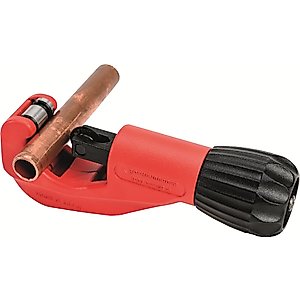 Rothenberger 70027 Tube Cutter, 35 Pro 1/4" - 1-3/8" OD, Red