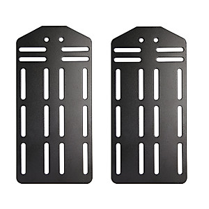 Kings Brand Queen - King Bed Frame Headboard Bracket Modification Modi-Plate, Set of 2