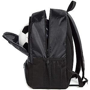 BROTOU Soccer Bag, Basketball Backpack with Ball Compartment, Soccer Backpack for Basketball/Volleyball/Football, Large Capacity Sports Equipment Bags for Men/Women