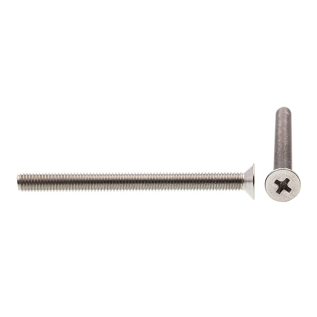 Prime-Line 9121426 Machine Screws, Metric, Flat Head, Phillips Drive, M5-0.8 X 60MM (10 Pack)