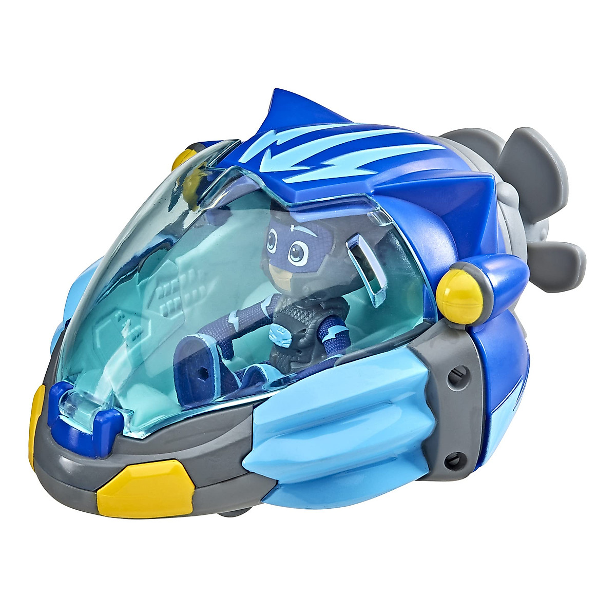 PJ Masks PJ Launching Submarine and Rovers Preschool Toy, Underwater-Themed Playset with 3 PJ Rovers and 3 Action Figures, Ages 3 and Up (Amazon Exclusive)