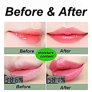 3 Pack Aloe Vera Lipstick, LemonSac Long Lasting Nutritious Lip Balm Lips Moisturizer Magic Temperature Color Changing Lip Gloss (3Pcs)