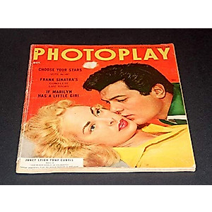 PHOTOPLAY MAGAZINE OCTOBER 1954 JANET LEIGH & TONY CURTIS