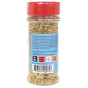 Jake‘s Famous Pure Santa Maria Dry Rub Seasoning for Tri Tip Beef Steak Burgers Pork Chicken 5.0 Oz