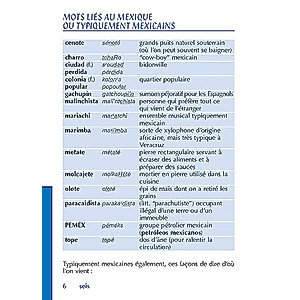 Guide de conversation L'espagnol du Mexique de poche [ Mexican Spanish for French speakers ] (Spanish Edition)
