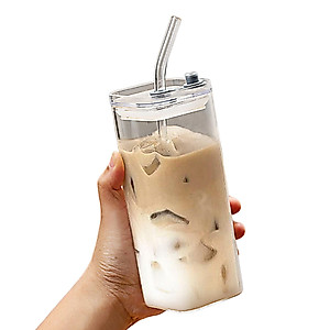 Glass Straw Water Beverage Drinking Glass Texture Glass Drinkware Suitable For Party Decorations