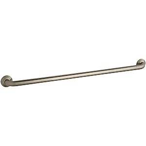 KOHLER K-10544-BV Traditional 36-Inch Grab Bar, Vibrant Brushed Bronze