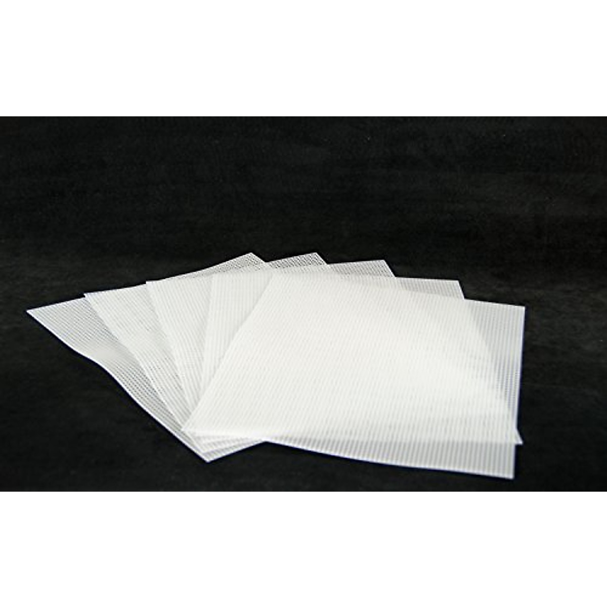 US Made 5 Plastic Drainage Mesh/Screen/Net for Potted Plants & Bonsai Pots - 10.5"x 13.5" White