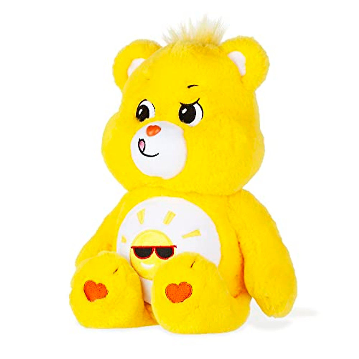 Care Bears Funshine Bear Stuffed Animal, 14 inches