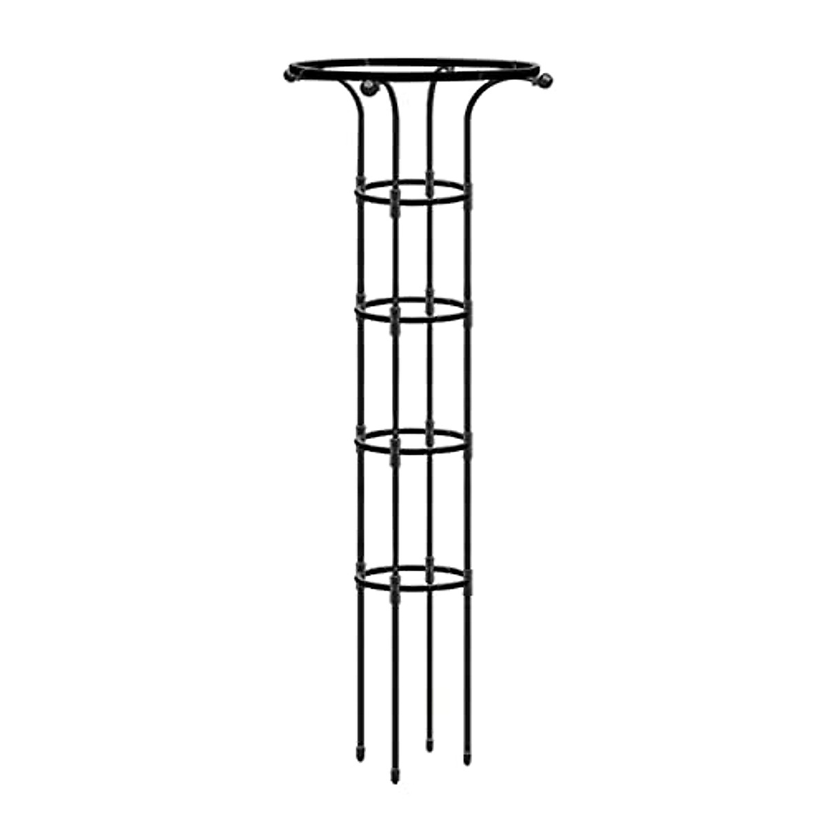 Garden Trellis for Climbing Plants Outdoor, Indoor Plant Support Trellis Metal for Potted Plants Climbing Flowers Vegetable, Rustproof Trellis Vine Rose for Vertical Climbing
