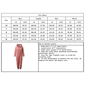 chouyatou Women's Ultra Comfy Lounge Furry Sherpa Romper Onesie Pajamas Cute Ear Hood (Medium, Red)