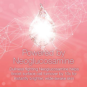Neutrogena Bright Boost Brightening Moisturizing Face with Skin Resurfacing and Brightening Neoglucosamine for smooth skin Facial with AHA PHA and Mandelic Acids, Gel Cream, 1.7 Fl Oz