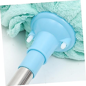 Alipis 4pcs Vintage Mop Head Steam Cleaner Mop Floor Steamer Mop Microfiber Spray Mop Washable Mop Pad Steam Mop Pad Commercial Cut End Cotton Mop Cloth Mop Head Mop Replacement Head Mops