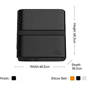 65W GaN USB C Charger with 4K HDMI, TV Mode & 3-Port Fast Charging - Compatible with MacBook, iPad, iPhone, Samsung, Steam Deck & More