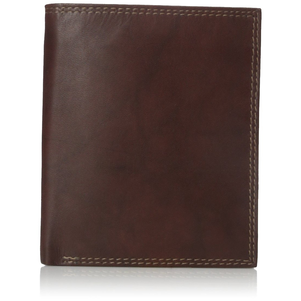 Buxton Men's Hunt Credit Card Folio, Brown, One Size