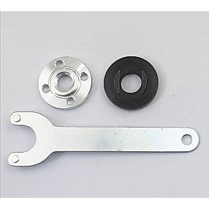 Angle Grinder Flange Wrench Spanner Metal Lock Nut Kit Compatible with Dewalt Milwaukee Makita 193465-4 Bosch Black & Decker Ryobi 5" 5/8-11