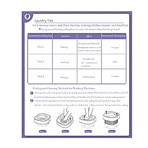 Meideli Portable Washing Machine - Foldable Mini Small Portable Washer Washing Machine with Drain Basket for Travelling, Camping, Apartment, Dorm (Purple)