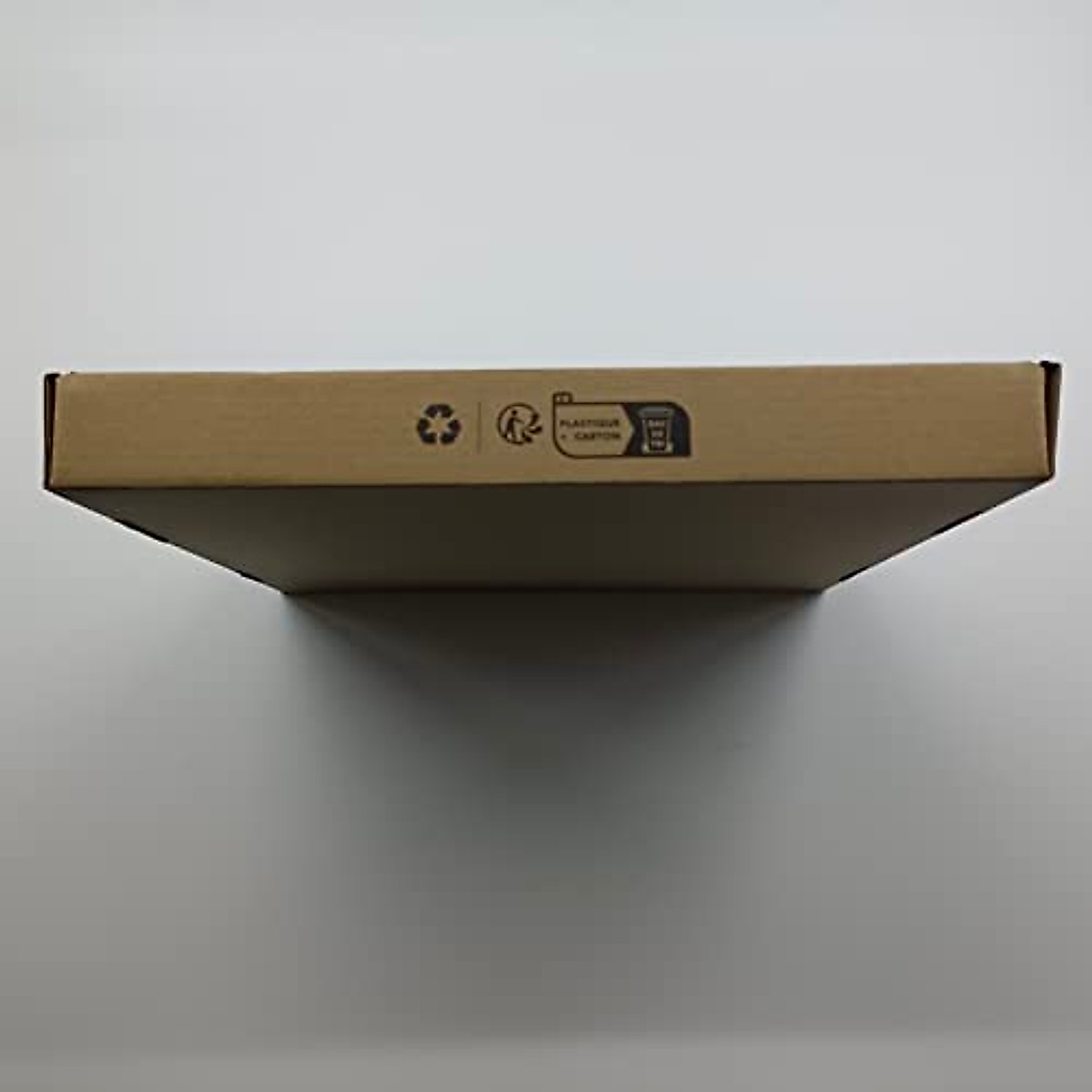 Kitchen Paper Towel Holder Standing with Marble Base for Standard or Jumbo-Sized Rolls, Matte Black KPH100-BK