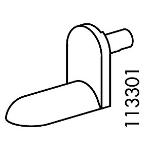 IKEA BESTA Shelf Pins (IKEA Part #113301) (4 pack)