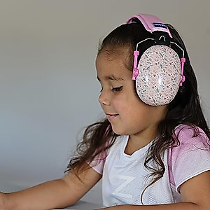 TacGuru 130 Special Edition, Kids Ear Protection Earmuffs, Hearing Protection for Kids, One Size for 3-16 Yr Old, Unicorns Pattern