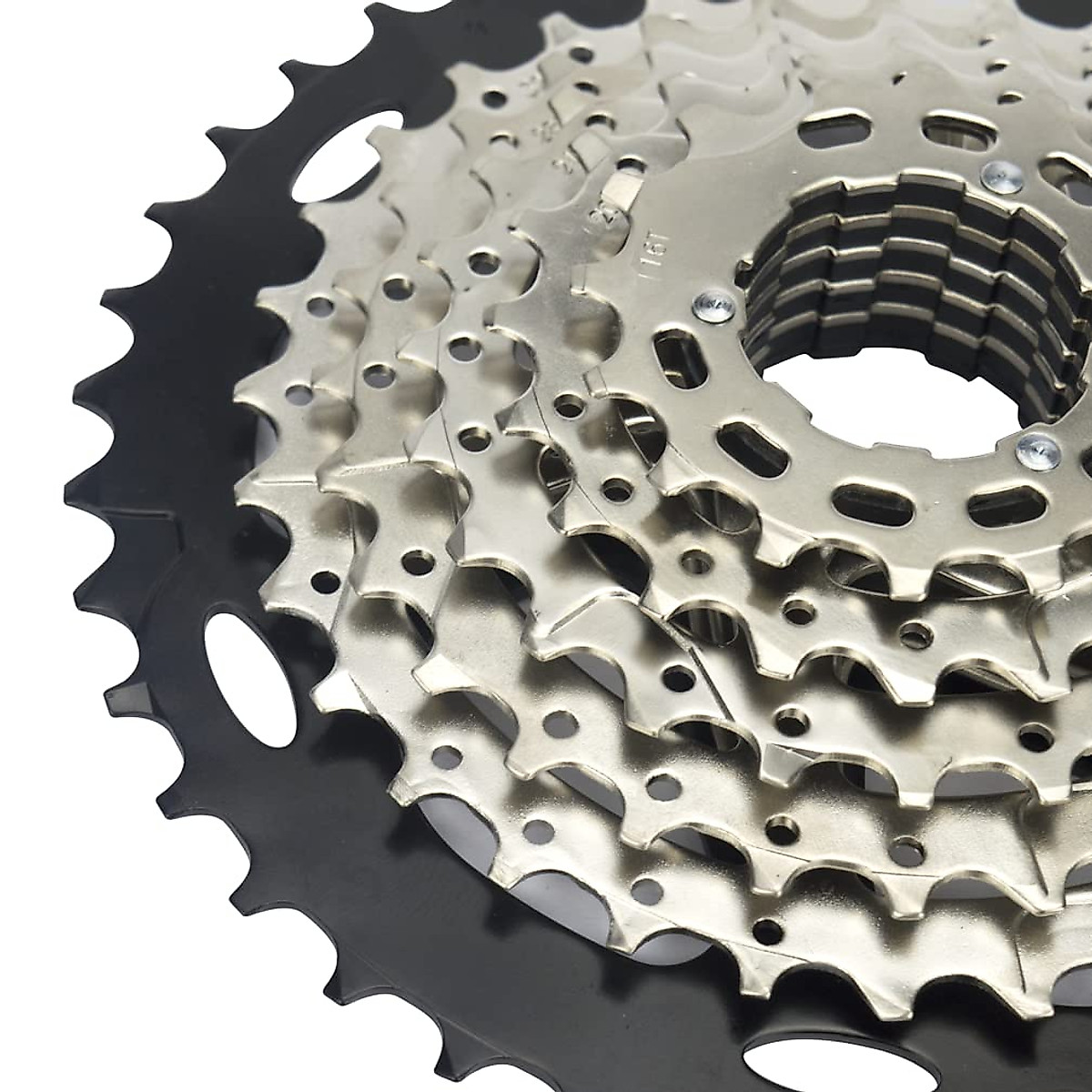 CYSKY 8 Speed Cassette 8Speed 11-42 Cassette Fit for Mountain Bike, Road Bicycle, MTB, BMX, Sram Sunrace Shimano ultegra xt (Light Weight)