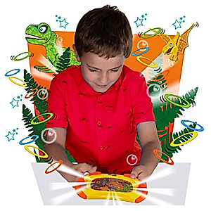 Water Hoopla Water Hoopla - Dinosaur from Deluxebase. Dinosaur Themed Handheld Ring Toss Games for Kids. Portable Retro Mini Arcade Games. Great for Travel Toys, Mini Games and Dino Party Favors.
