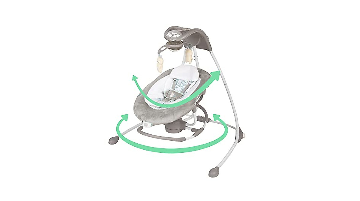 Shop Ingenuity InLighten 2-in-1 Baby Swing & Rocker