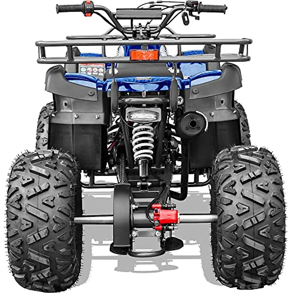 MotoTec Bull 125cc 4-Stroke Kids Gas ATV Blue