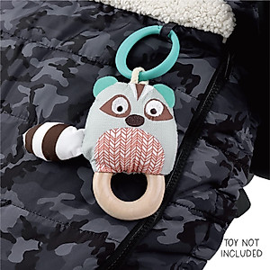 The Peanutshell Car Seat Cover | Black Camo | Winter Carseat Canopy | Car Seat Cover Baby