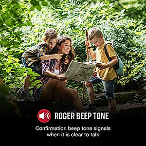 Cobra HE150 B - Kid Friendly Walkie Talkies - 16-Mile Range, 2 Channels Two-Way Radio Set, Blue (2-Pack)