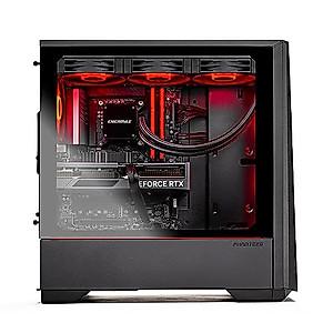Skytech Gaming Eclipse Lite Gaming PC Desktop – AMD Ryzen 7 7800X3D 4.2 GHz, NVIDIA RTX 4070 Ti, 1TB NVME Gen4 SSD, 32GB DDR5 RAM RGB, 850W Gold PSU, 360mm AIO, 11AC Wi-Fi, Windows 11 Home 64-bit