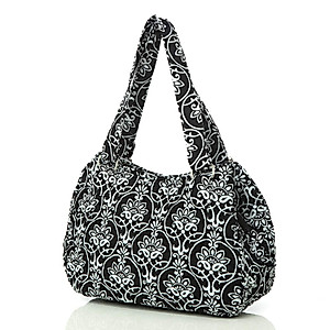 MAGOU Handle Bags Shoulder Bag - Quilted Cotton Tote Bag, Soft Lightweight Purse Handbag