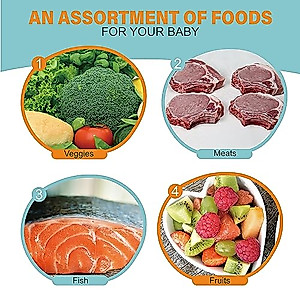 Amplim Baby Food Maker for Nutritious Homemade Meals | 11-in-1 Processor with Steam, Blend, Puree, Grinder, Chopper, Juicer, Defroster, Reheater, Cooker, Meal Station, and Bottle Sanitizer and Warmer