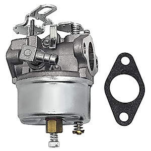 Aitook Adustable Carburetor for Tecumseh 5HP MTD 640084B 640084A Snowblower/TORO 38035 38052 38054 38052C 38035C 38056/521 Power Throw Snowthrower/Craftman Snow blower