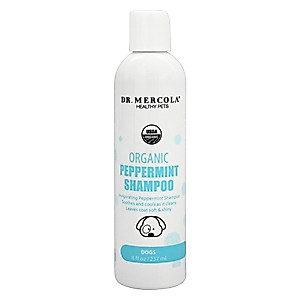 Dr. Mercola Organic Peppermint Shampoo for Dogs - 8 fl oz
