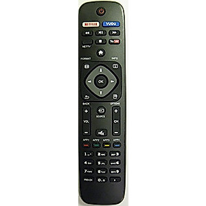 Replacement for Philips Smart TV Remote Control NH500UP