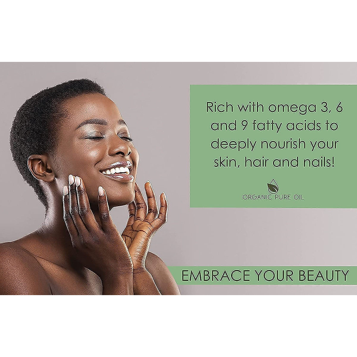 Australian Emu Oil - 7 Times Refined - 100% Pure Creamy Rendered Extra Strength Natural - 8 oz - Premium Grade A Hair Face Body Joint Muscle Hair Growth Beard Nail Cuticle - OPO - Packaging May Vary