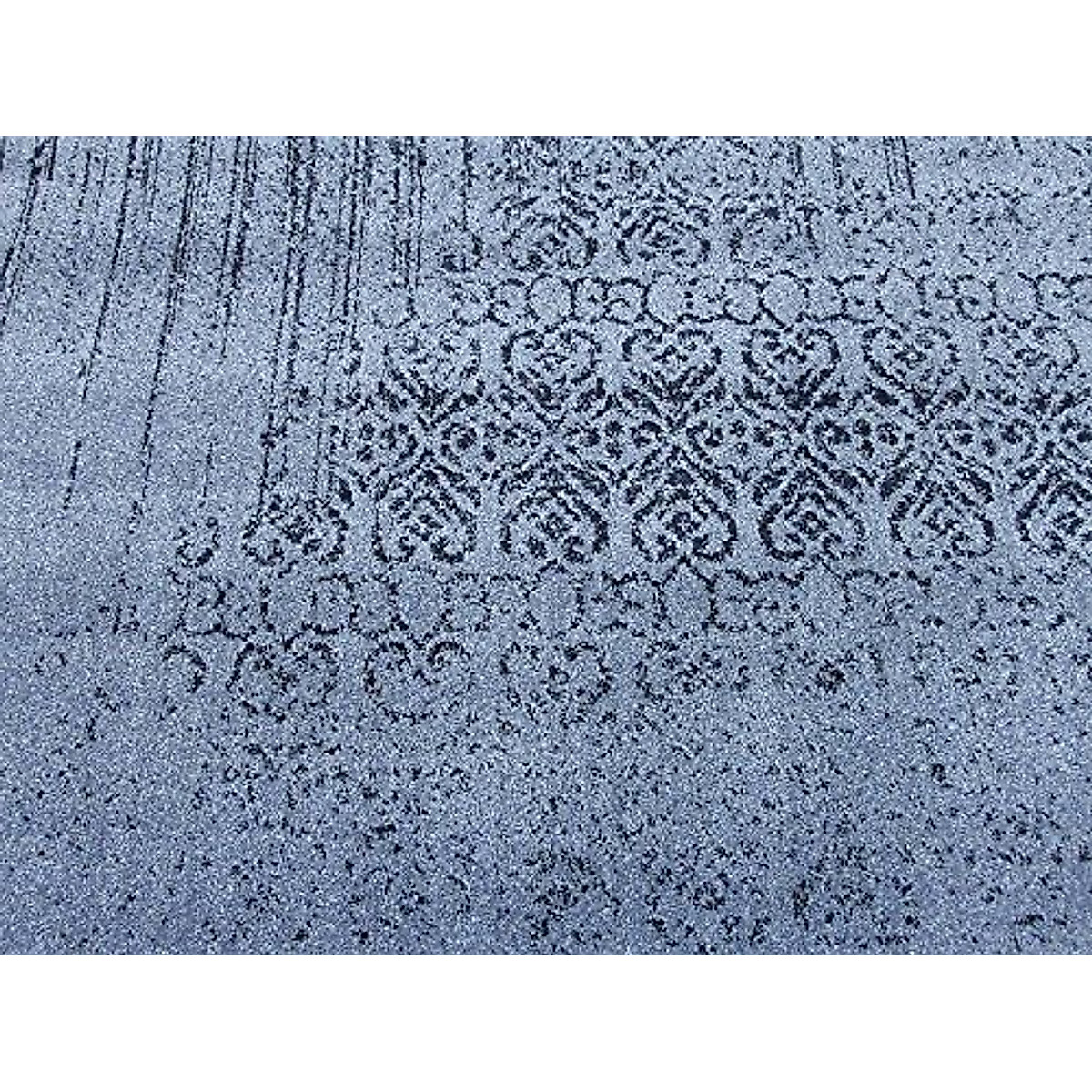 Unique Loom Del Mar Collection Area Rug-Transitional Inspired with Modern Contemporary Design, Rectangular 9' 0" x 12' 2", Blue/Navy Blue